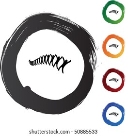 Vintage Hand Drawn Crayon Smiley Face Stock Vector (Royalty Free ...