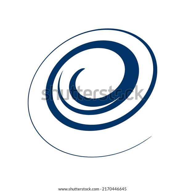 Spiral Design Element Abstract Swirl Icon Stock Vector (Royalty Free ...