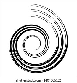 Spiral Design Spiral Shape Vector Art Stock Vector (Royalty Free ...