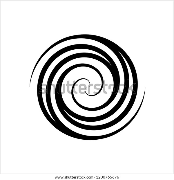 Spiral Design Spiral Vector Art Illustration Stock Vector (Royalty Free ...
