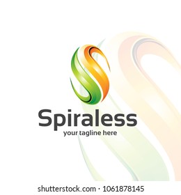 Spiral Logo Template Stock Vector (Royalty Free) 1061878145 | Shutterstock