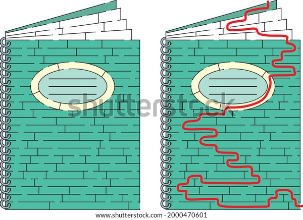 Spiral Notebook Maze Kids Solution Stock Vector (Royalty Free ...