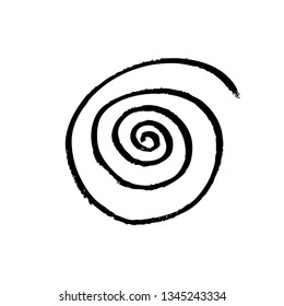 Spiral Symbol Design Vector Illustration Stock Vector (Royalty Free ...