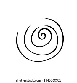 Spiral Symbol Design Vector Illustration Stock Vector (Royalty Free ...