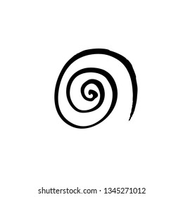 Spiral Symbol Design Vector Illustration Stock Vector (Royalty Free ...