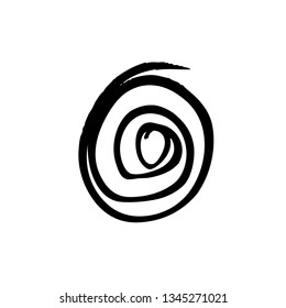 Spiral Symbol Design Vector Illustration Stock Vector (Royalty Free ...