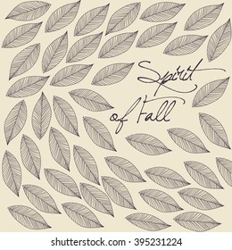 Spirit Fall Vector Illustration Stock Vector (Royalty Free) 395231224 ...