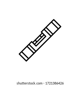 Spirit Level Icon Outline Vector Isolated Stock Vector (Royalty Free ...