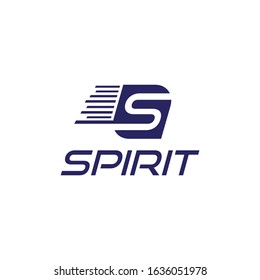 Spirit Logo Simple Templates Vector Stock Vector (Royalty Free ...