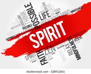 Spirit Word Cloud Concept Stock Vector (Royalty Free) 328912061 ...