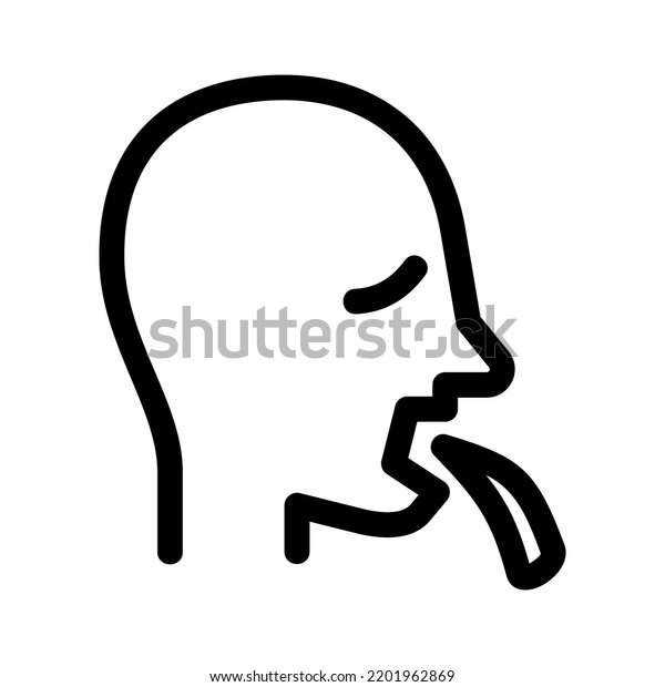 Spit Icon Logo Isolated Sign Symbol Stock Vector (Royalty Free ...