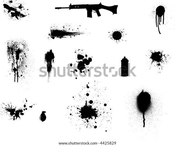 Splash Spray Stock Vector (Royalty Free) 4425829 | Shutterstock