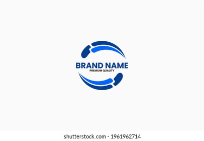 Splash Water Circle Logo Design Vector Stock Vector (Royalty Free ...