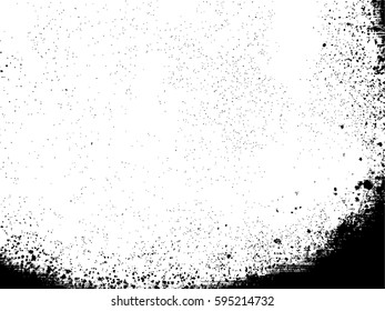 Splatter Paint Texture Distress Grunge Background Stock Vector (Royalty ...