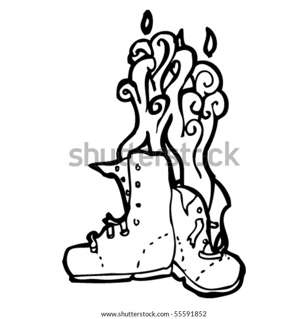 Spontaneous Combustion Cartoon Stock Vector (Royalty Free) 55591852 ...
