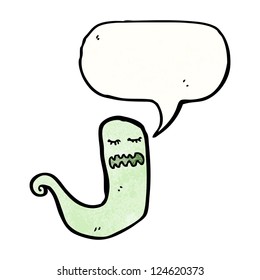 Spooky Green Ghost Cartoon Stock Vector (Royalty Free) 124620373 ...