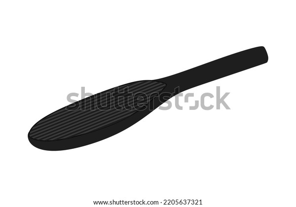 Spoon Drill On White Background Spoon Stock Vector (Royalty Free ...