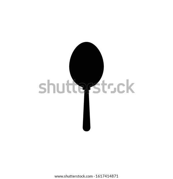 Spoon Icon Restaurant Symbol Logo Design Stock Vector (Royalty Free ...