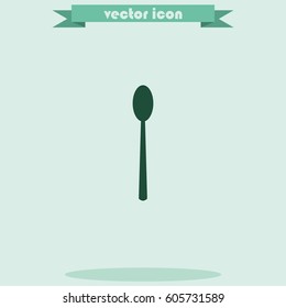 Spoon Symbol Sign Stock Vector (Royalty Free) 605731589 | Shutterstock