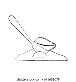 Spoon Tea Leaf Product Icon Stock Vector (Royalty Free) 675681079 ...