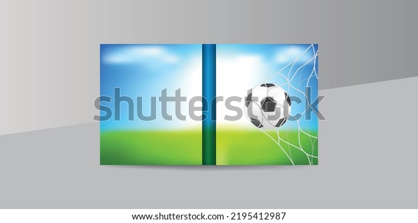 Sport Book Cover Back School Stock Vector (Royalty Free) 2195412987 ...
