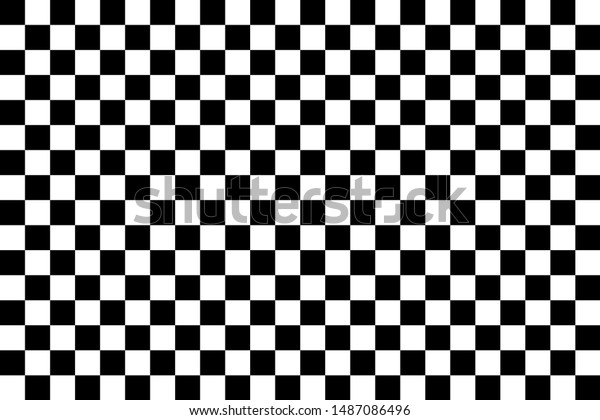 Sport Car Race Pattern Chess Black Stock Vector (Royalty Free ...