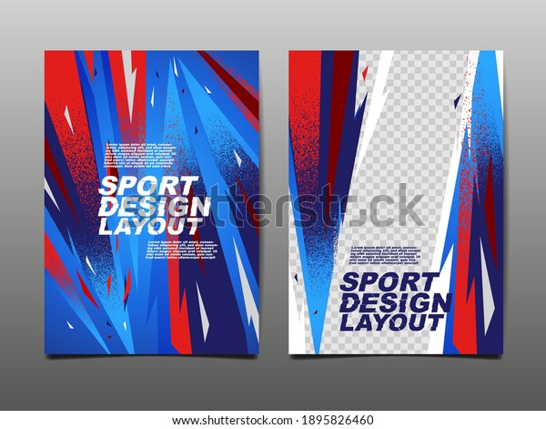 Sport Design Layout Template Background Dynamic: Vector có sẵn (miễn ...
