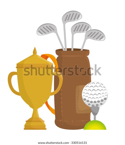 Sport Golf Club Graphic Design Vector Stock Vector (Royalty Free ...