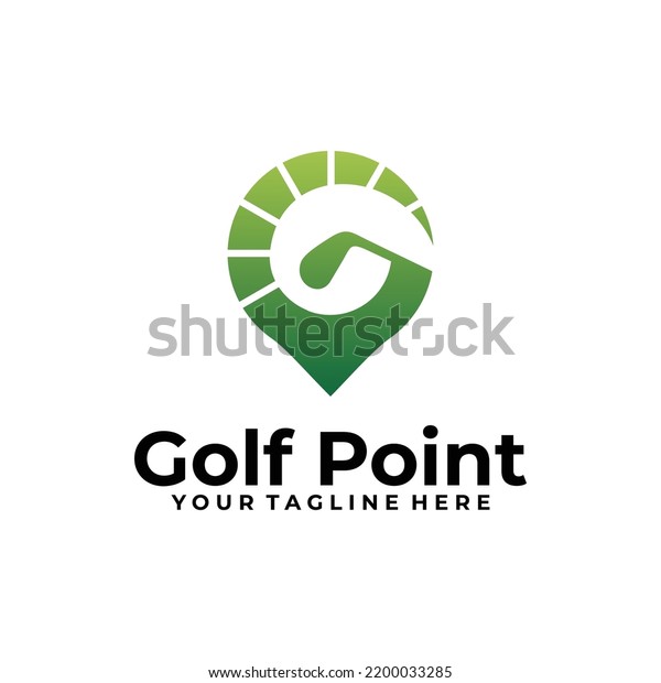 Sport Golf Design Concept Point Golf Stock Vector (Royalty Free ...