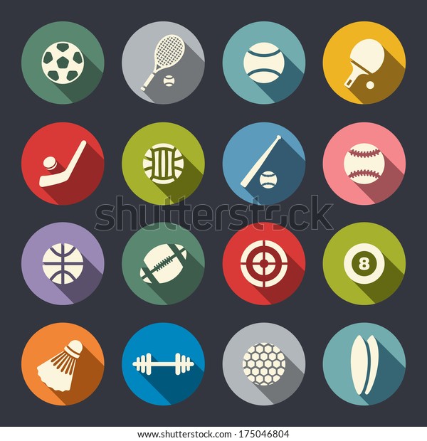 Vector de stock (libre de regalías) sobre Conjunto de iconos ...