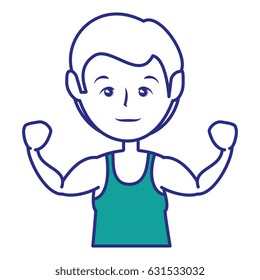 Sport Man Cartoon Stock Vector (Royalty Free) 631533032 | Shutterstock
