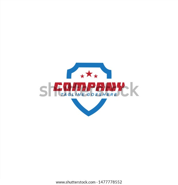 Sports Logo Shield Design Vector Stock Stock Vector (Royalty Free ...
