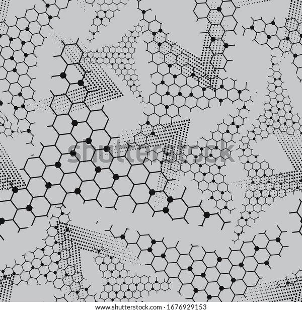 Sports Textile Modern Seamless Pattern Wallpaper Stock Vector (Royalty ...