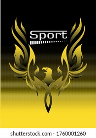 Sports Vector Background Yellow Texture Stock Vector (Royalty Free ...