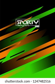 Sporty Abstract Background Stock Vector (Royalty Free) 1247482516 ...