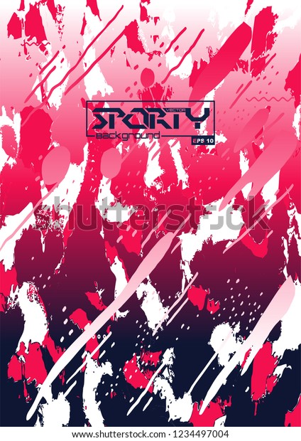 Sporty Abstract Background Stock Vector (Royalty Free) 1234497004
