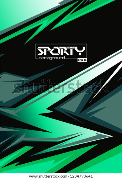 Sporty Abstract Background Stock Vector (Royalty Free) 1234793641