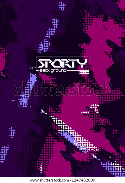 Sporty Abstract Background Stock Vector (Royalty Free) 1247482000