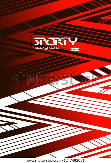 Sporty Abstract Background Stock Vector (Royalty Free) 1247482051 ...