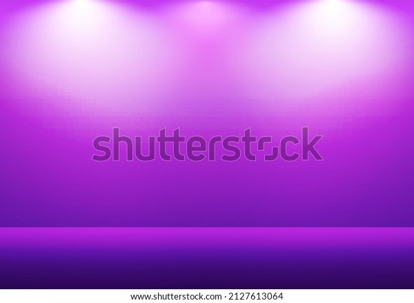 Spotlight Background Purple Color Vector Illustration Stock Vector ...