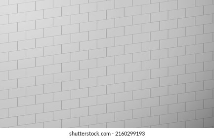 Spotlight On White Block Wall Texture Stock Vector (Royalty Free ...