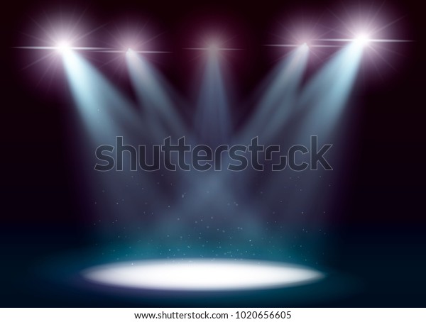 Spotlight Vector Background Vector Illustration Eps10 Stock Vector ...
