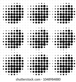 Spotted Black White Grunge Vector Line Stock Vector (Royalty Free ...