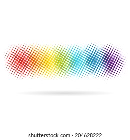 Spotted Rainbow Pattern Backgrounds Vector Illustration Stock Vector ...