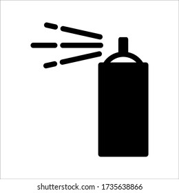 Spray Bottle Icon Illustration Vector Isolated Stock Vector (Royalty ...