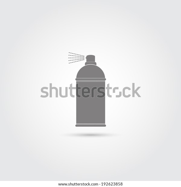 Spray Chemicals Icon Vector Stock Vector (Royalty Free) 192623858 ...