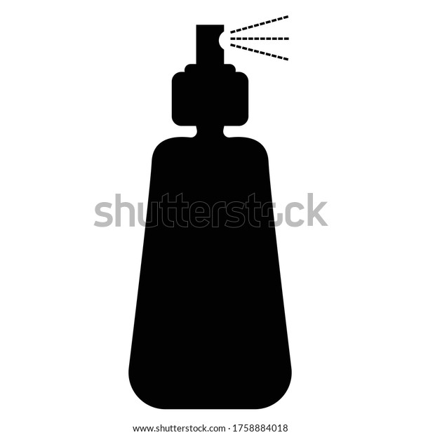 Spray Nozzle Icon Graphic Design Stock Vector (Royalty Free) 1758884018 ...