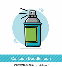 Hand Drawn Spray Can Doodle Sketch: เวกเตอร์สต็อก (ปลอดค่าลิขสิทธิ์ ...