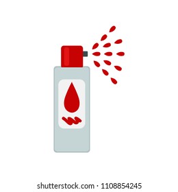 Spray Red Paint Vector Illustration Eps Stock Vector (Royalty Free ...