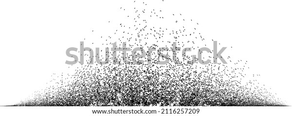 Sprayed Black Line Graffiti Art Design Stock Vector (Royalty Free ...